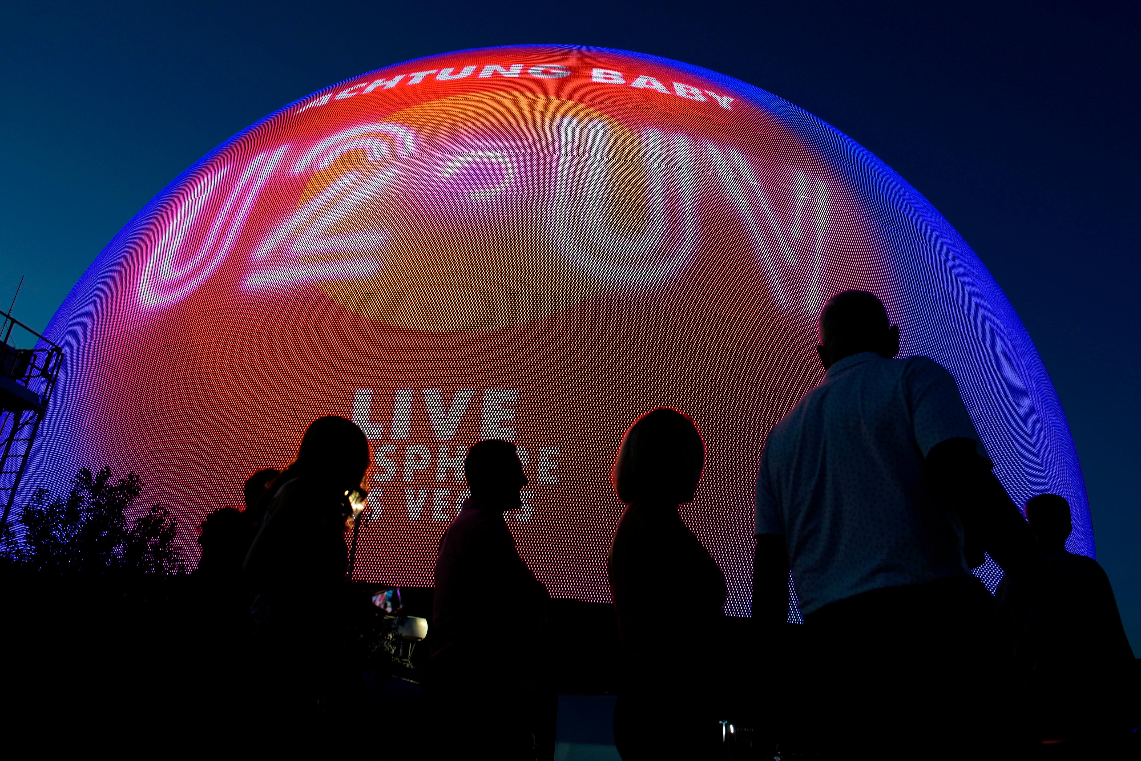 Las Vegas’ Sphere venue debuted this weekend with concerts by U2. Here ...