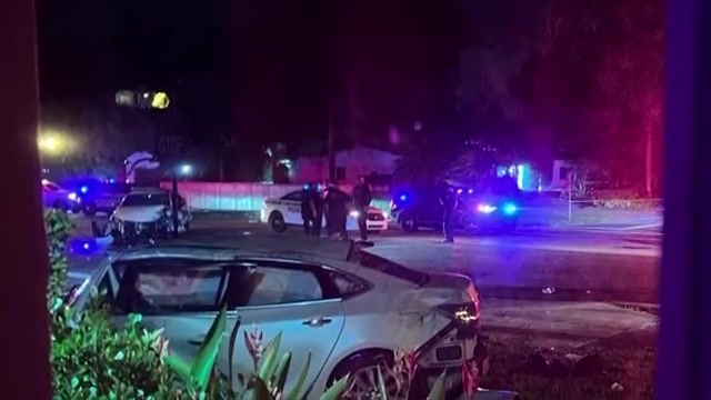 1 dead, officer injured after police pursuit ends in crash in Miami Shores; 1 charged, 2 others ...