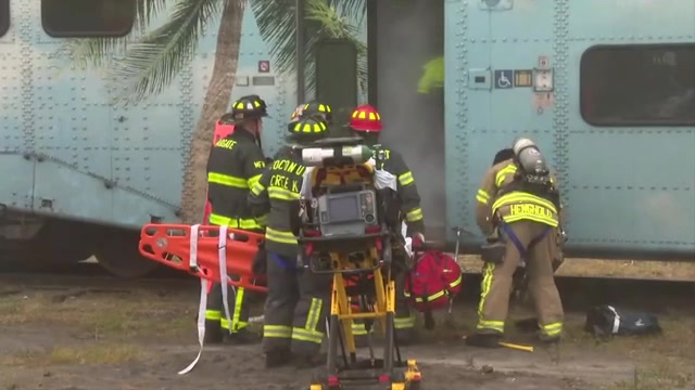 First responders conduct realistic drill for potential train emergency ...