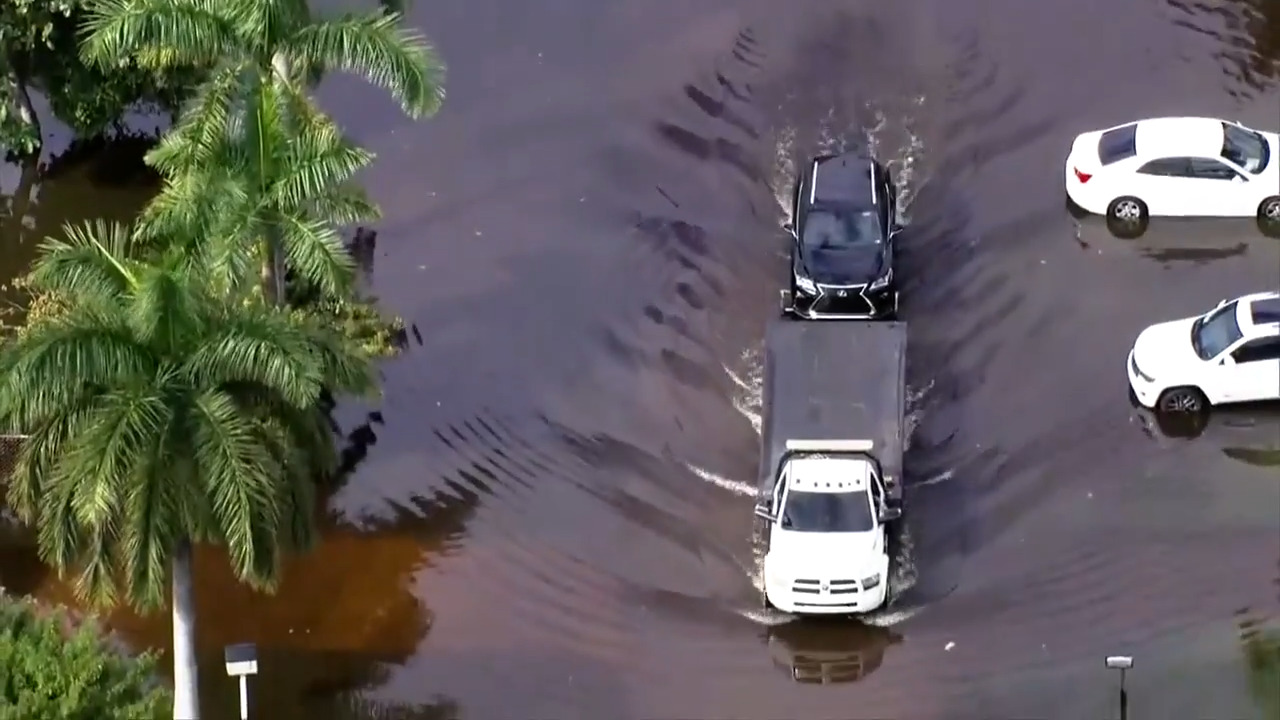 Lingering flooding woes grip South Florida despite clear skies - WSVN ...