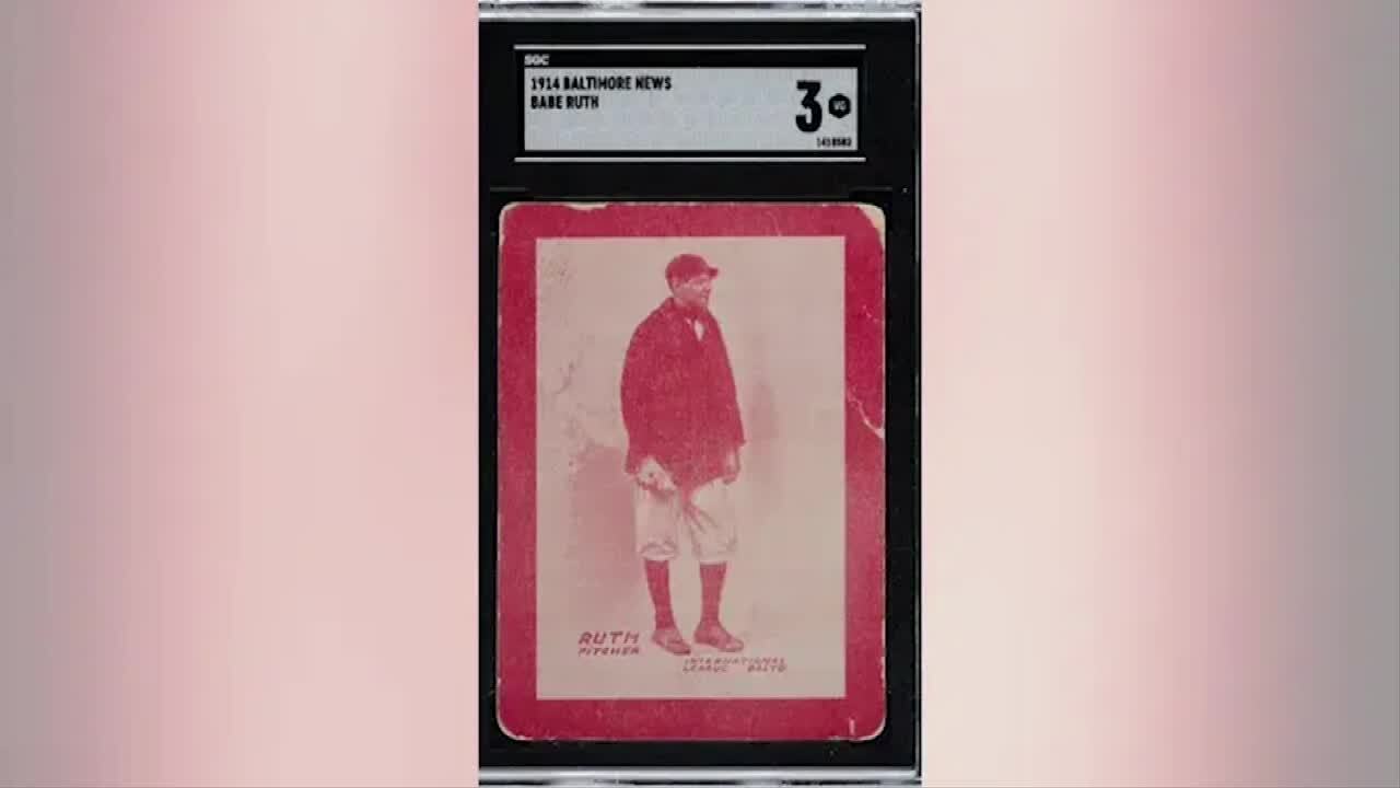 Rare, expensive 1914 Babe Ruth rookie card to be displayed at museum in ...