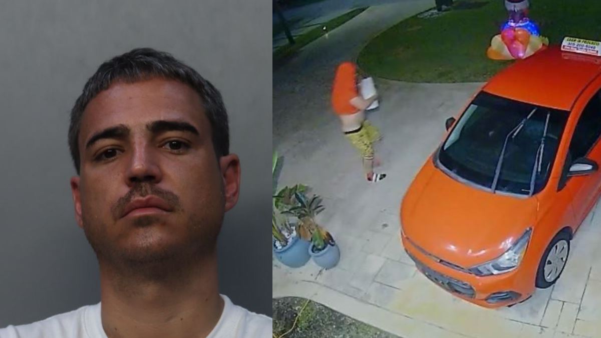 Miami Springs Police arrest porch pirate caught on Ring camera - WSVN ...