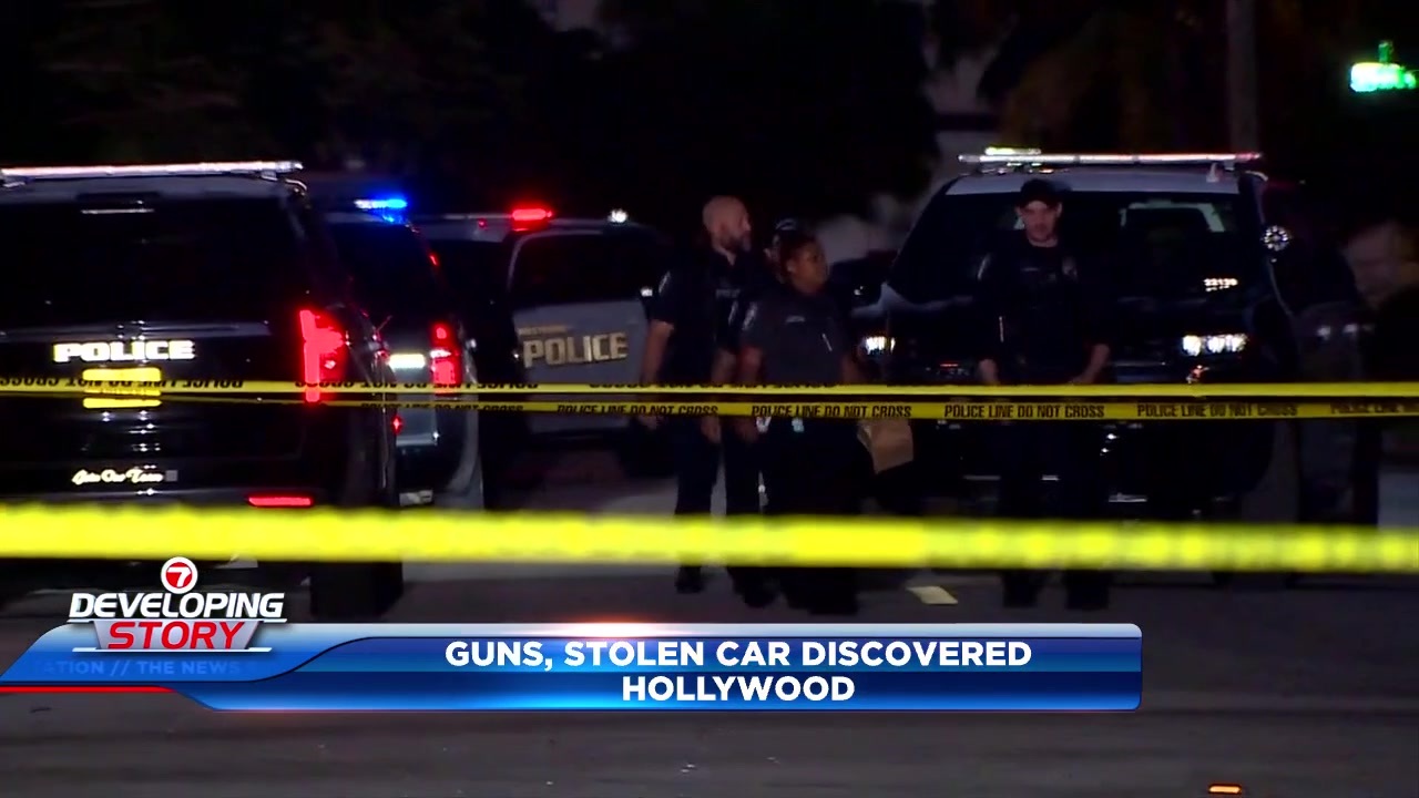 Shooting incident in Hollywood leads to discovery of stolen car and ... Shooting incident in Hollywood leads to discovery of stolen car and ...