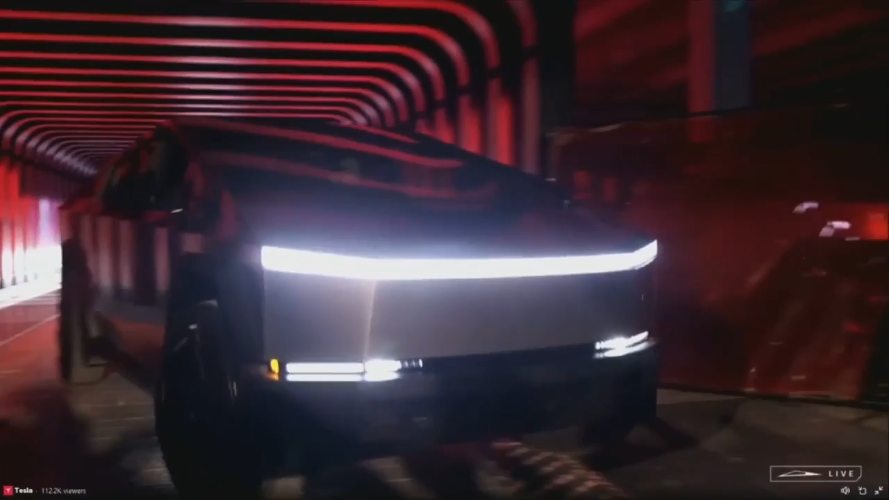 Tesla delivers about a dozen stainless steel Cybertruck pickups as it ...