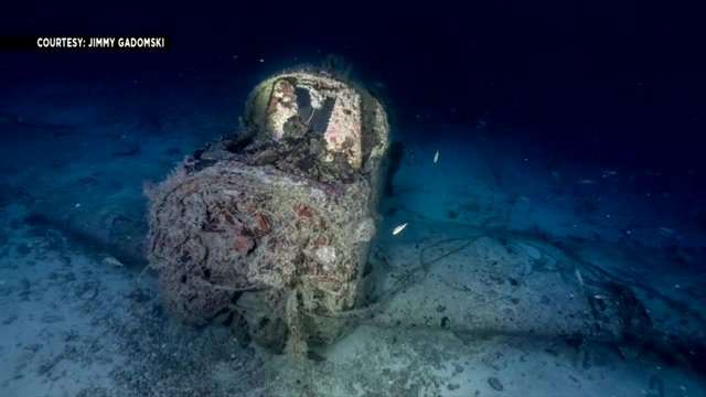 Florida divers discover military plane in deep water, 66 years after ...