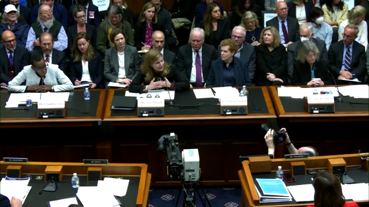 Harvard, MIT, Penn presidents defend actions in combatting antisemitism ...