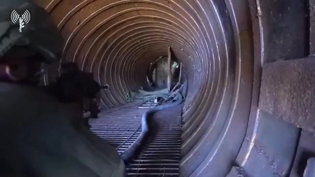 Israel unveils tunnels underneath Gaza City headquarters of UN agency ...