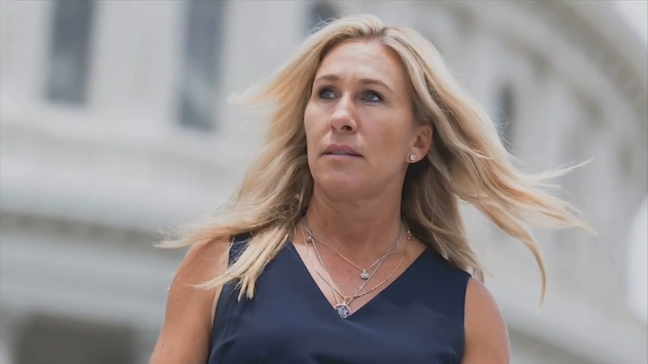 Rep. Marjorie Taylor Greene of Georgia, former Trump loyalist, says she ...