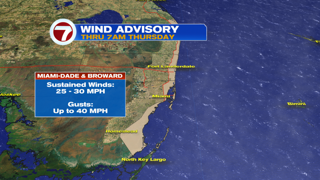 December Deluge and Whipping Winds Rest of this Week - WSVN 7News ...