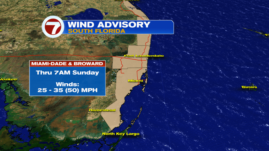 Rain, Wind and Severe Storm Risk Ahead this Weekend - WSVN 7News ...