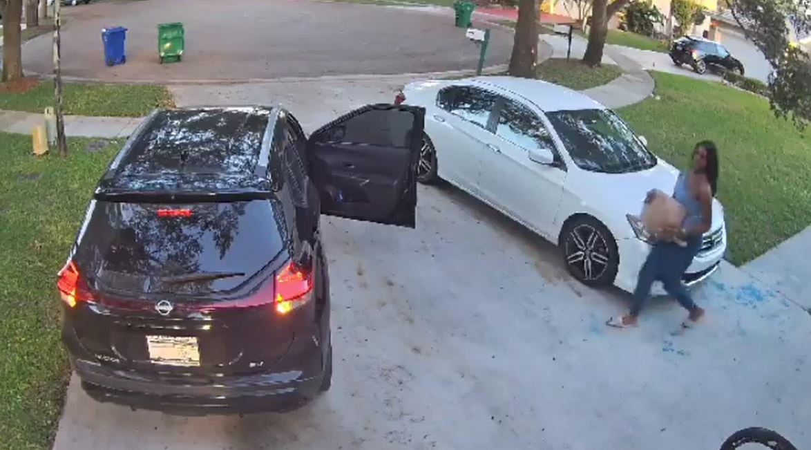 Miramar Police seek help from public in identifying porch pirate caught ...
