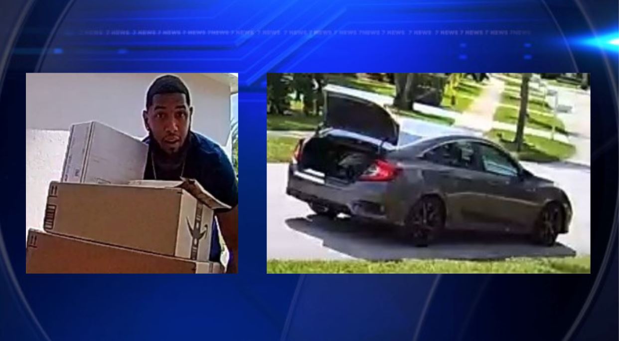 Pembroke Pines Police seek public’s help in identifying porch pirate ...