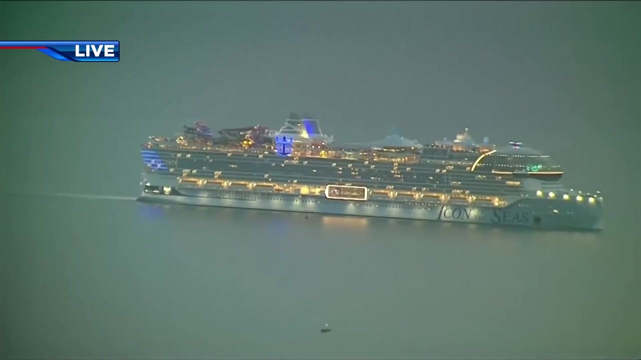Icon of the Seas makes grand entrance at PortMiami as world’s largest ...