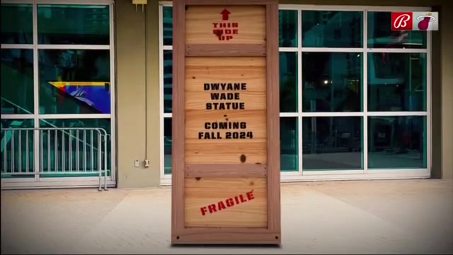 Miami Heat to honor Dwyane Wade with 8-foot statue in front of Kaseya ...