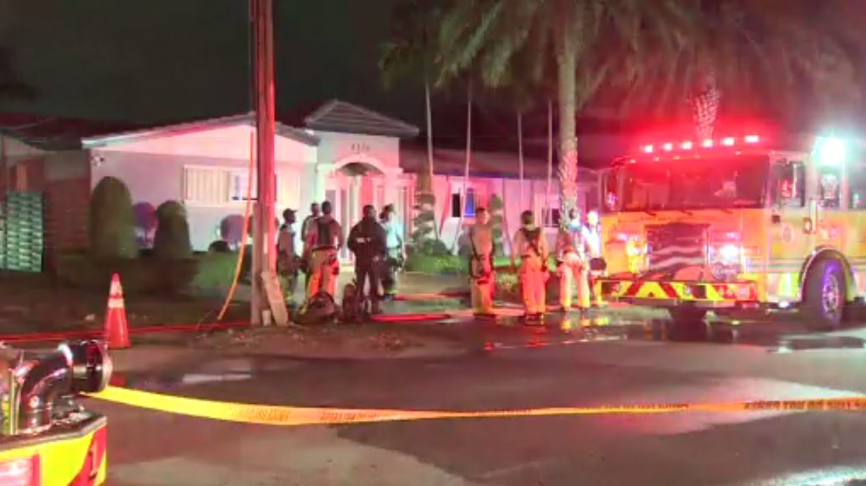 Crews knock down house fire in Northwest Miami-Dade; no injuries - WSVN ...