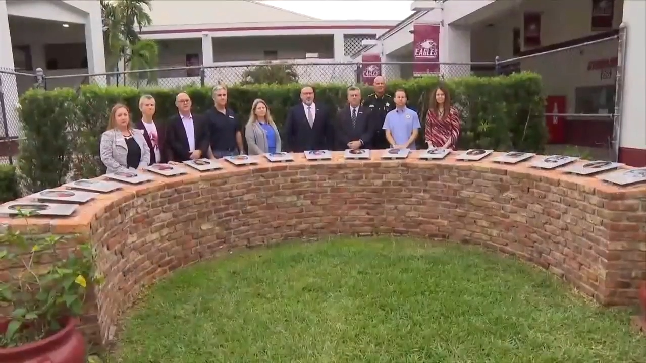 Biden administration officials visit Marjory Stoneman Douglas High ...