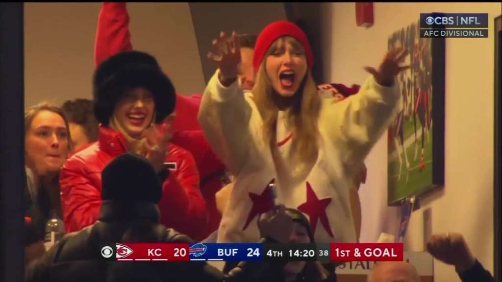Taylor Swift’s NFL playoff tour takes her to Buffalo for Chiefs game ...