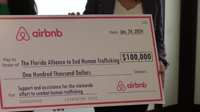 Airbnb Florida Officials Announce Initiative To Help Prevent Human