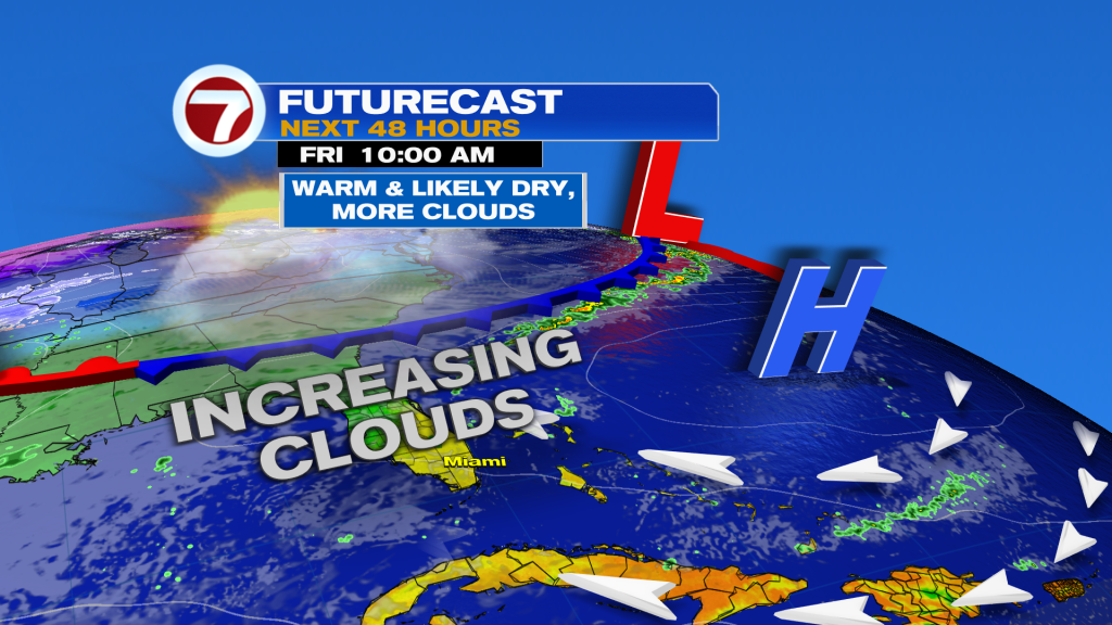 Tranquil Thursday Ahead of Weekend Storm - WSVN 7News | Miami News ...