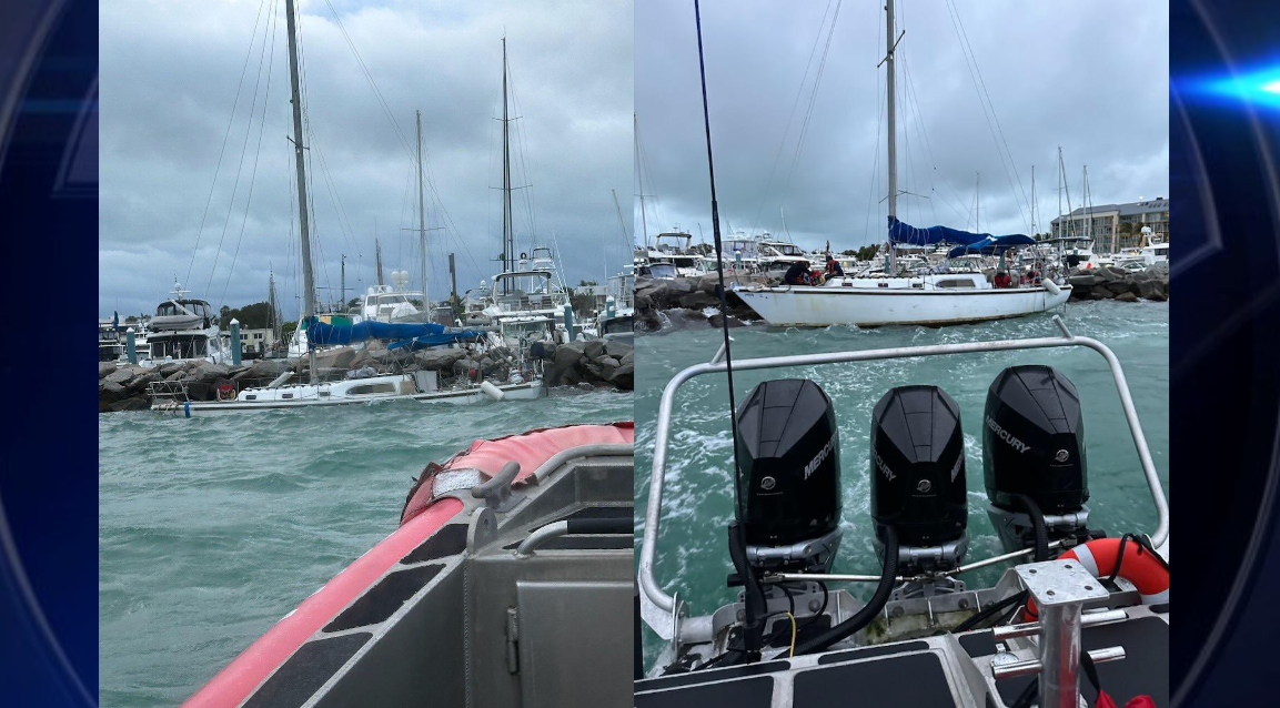 Coast Guard rescues 2 from sinking vessel in Key West - WSVN 7News ...