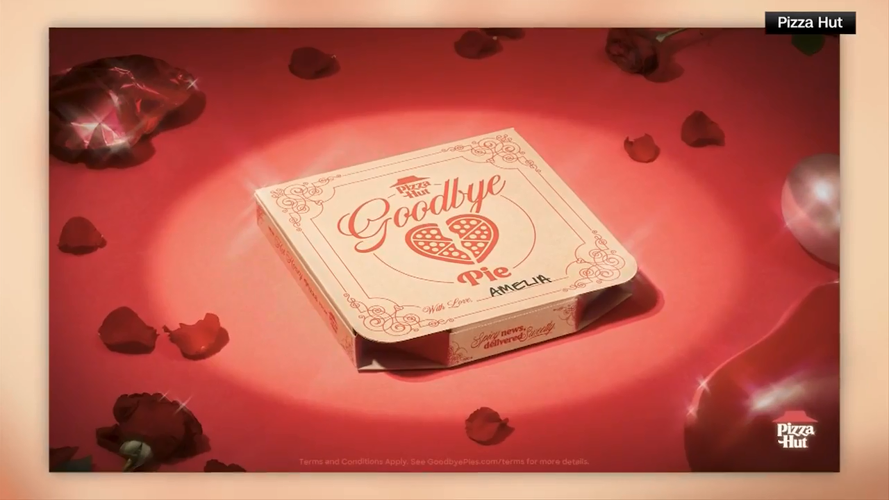 Pizza Hut’s ‘Goodbye Pies’ campaign wants to aid your breakup woes ...