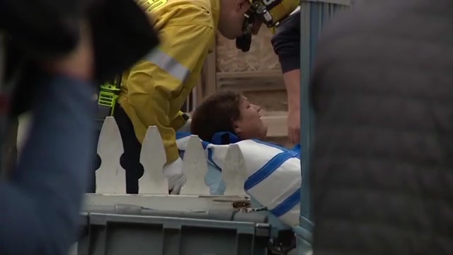Woman rescued after falling inside 25-foot-deep sinkhole in California - WSVN 7News | Miami News ...