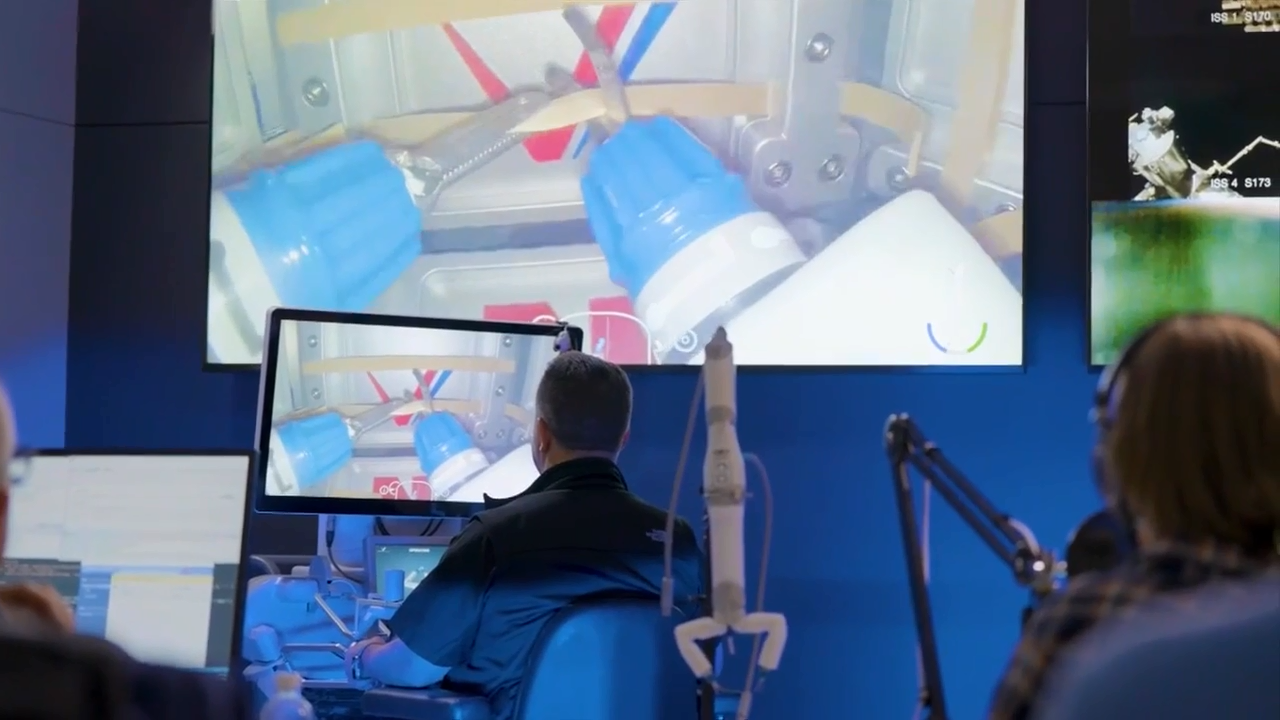 Surgery in space: Tiny remotely operated robot completes first ...