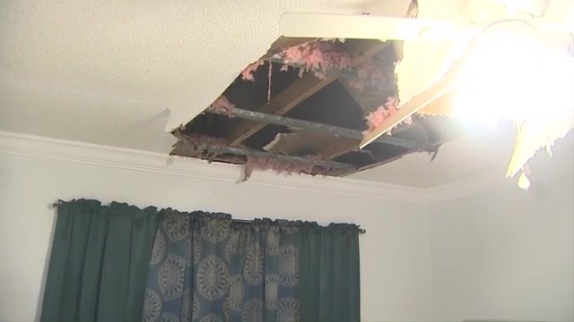 Tamarac woman says she narrowly escaped partial ceiling collapse caused ...