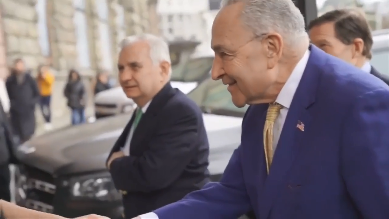 Senate Majority Leader Chuck Schumer is in Ukraine to meet Zelenskyy as ...