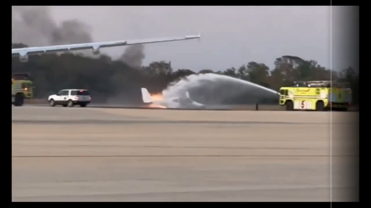 3 occupants survive fiery plane crash in Sanford - WSVN 7News | Miami ...