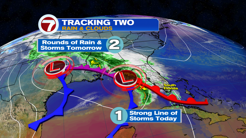 Severe Storms Possible this Sunday - WSVN 7News | Miami News, Weather ...
