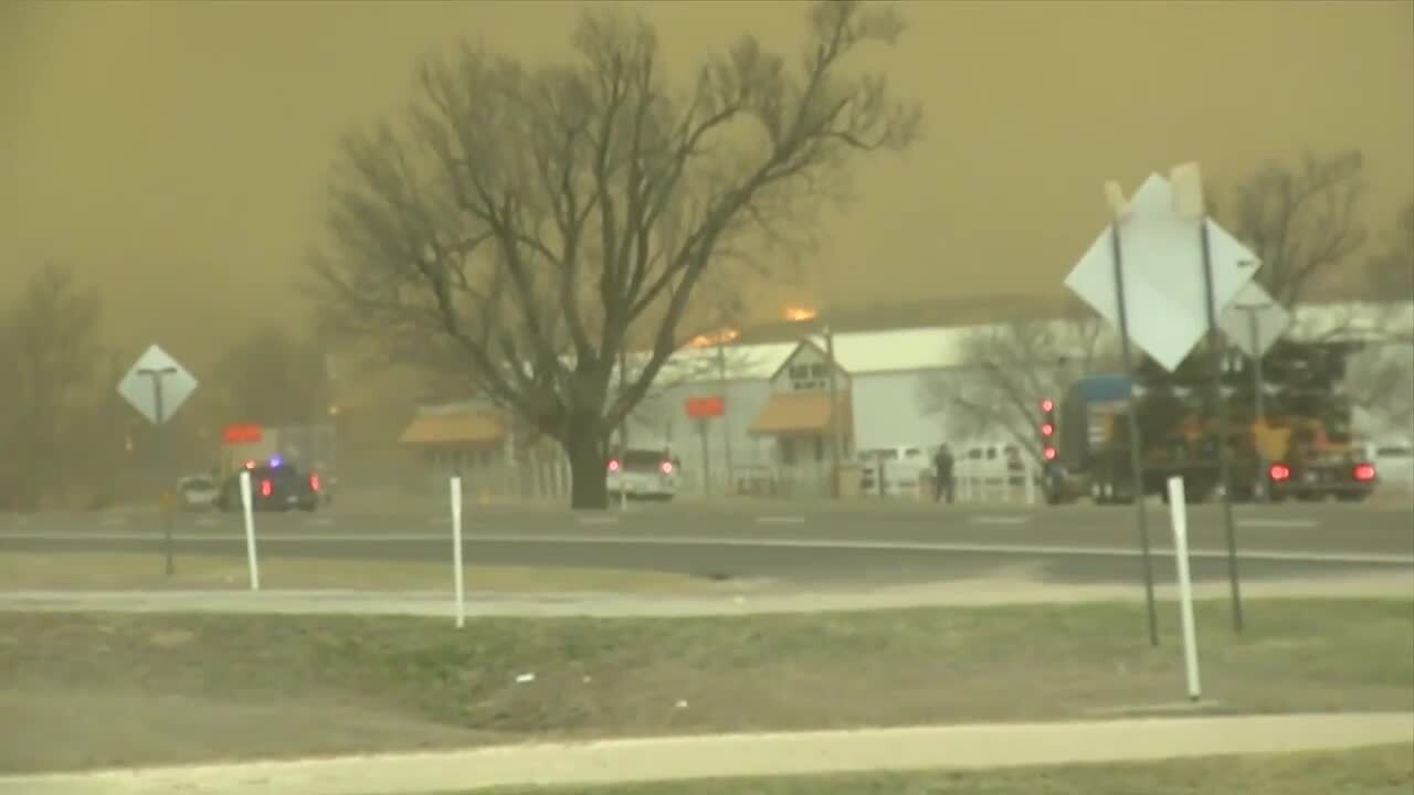 Rapidly expanding wildfires in the Texas Panhandle prompt evacuations ...
