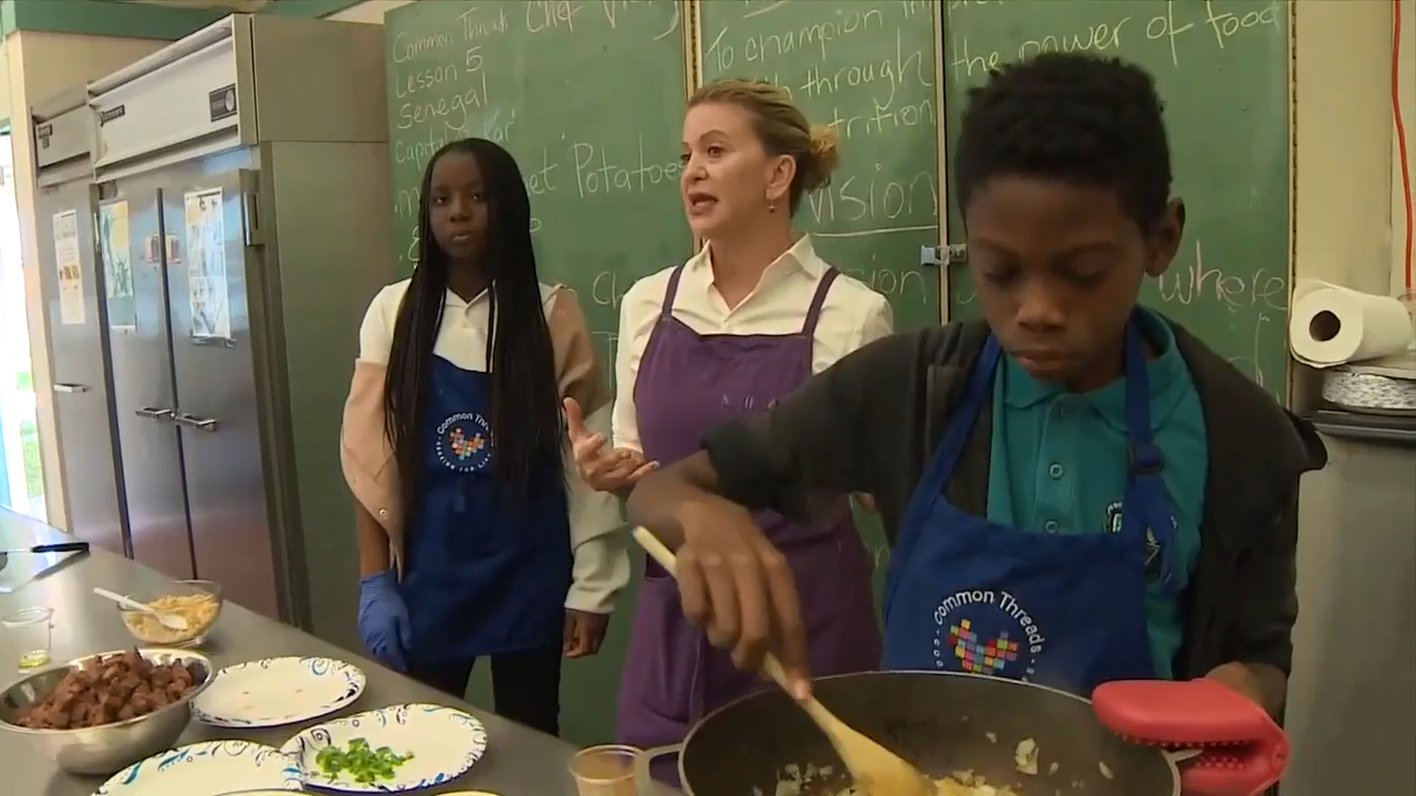 Students at Thomas Jefferson Biscayne Gardens K-8 Academy learn to cook ...