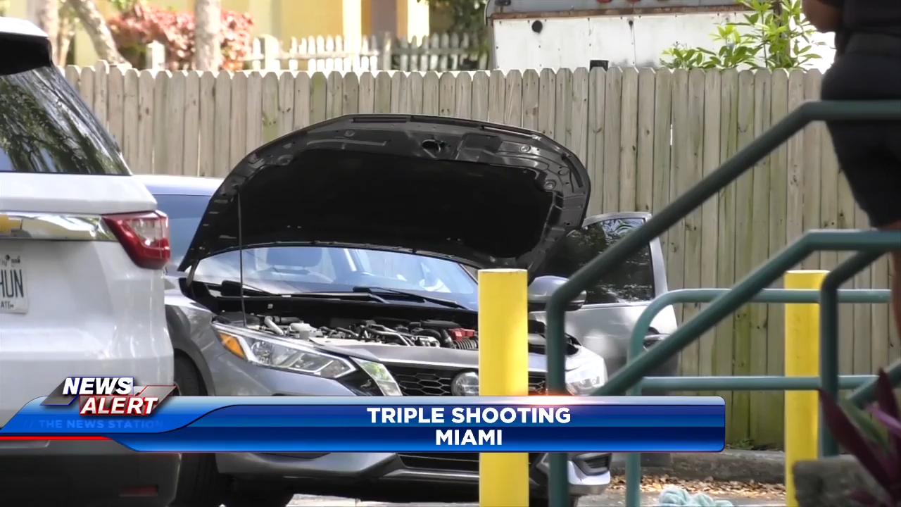 2 dead, 1 injured in triple shooting in Miami - WSVN 7News | Miami News ...