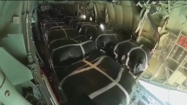 US military aircraft airdrop thousands of meals into Gaza in emergency ...