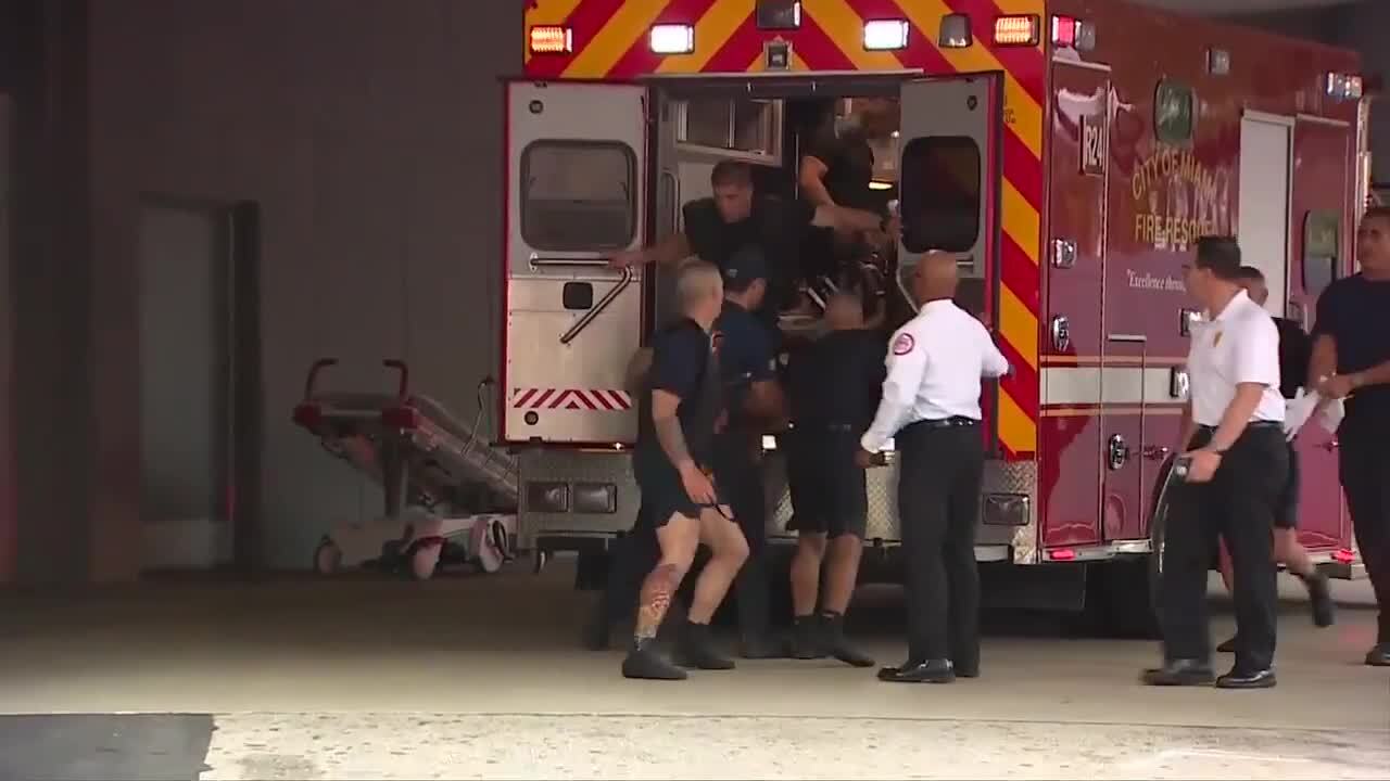 Miami firefighter suffers cardiac arrest during training - WSVN 7News ...