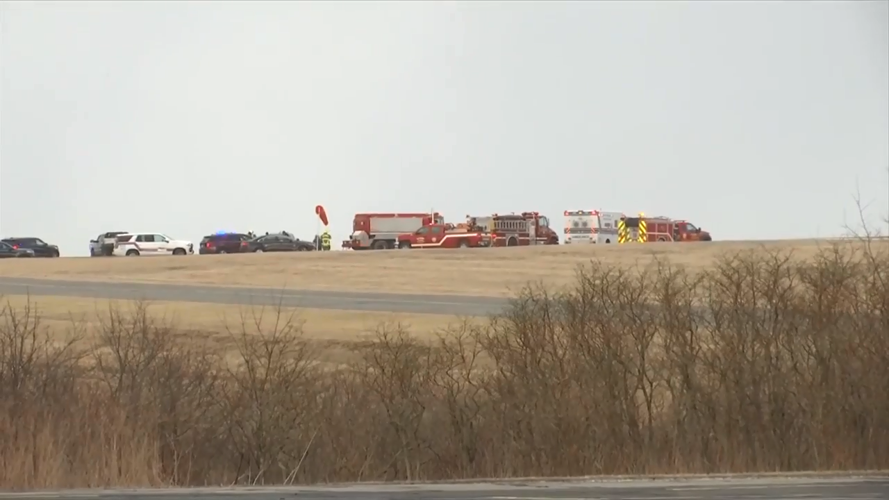 All 5 aboard dead after small private jet crashes and burns in rural ...