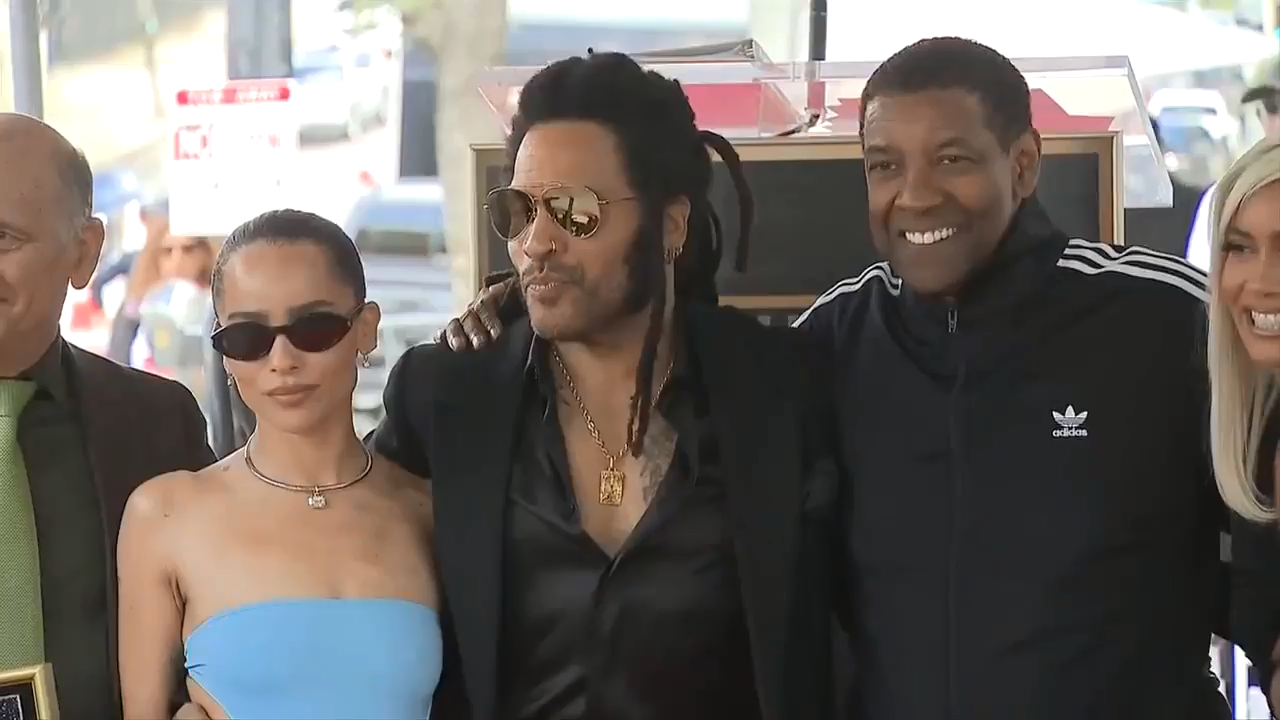Zoë Kravitz honored (and lovingly roasted) dad Lenny Kravitz at his ...
