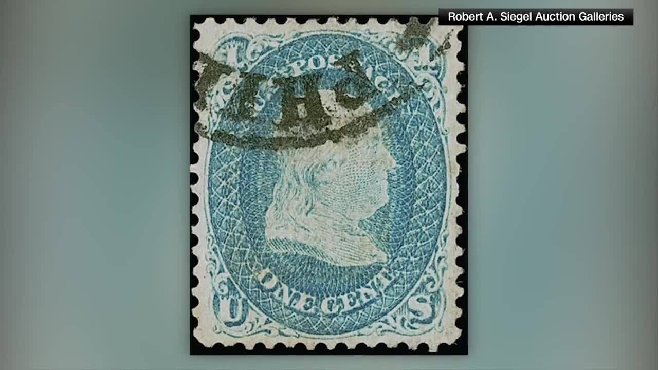 The rarest US stamp is going up for auction. It’s expected to sell for ...