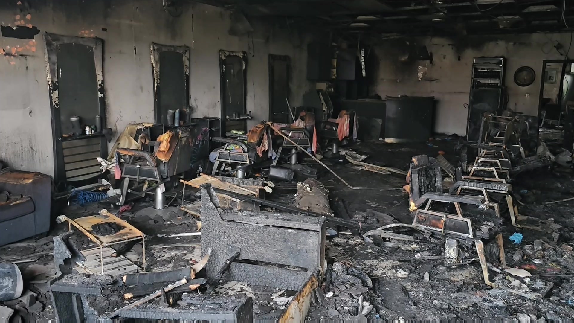 Police investigating after barbershop in Hialeah set ablaze - WSVN ...