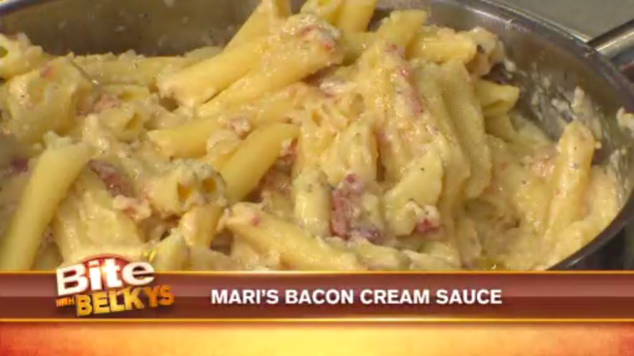 Mari’s Kitchen Bacon Cream Sauce / Belkys - WSVN 7News | Miami News ...