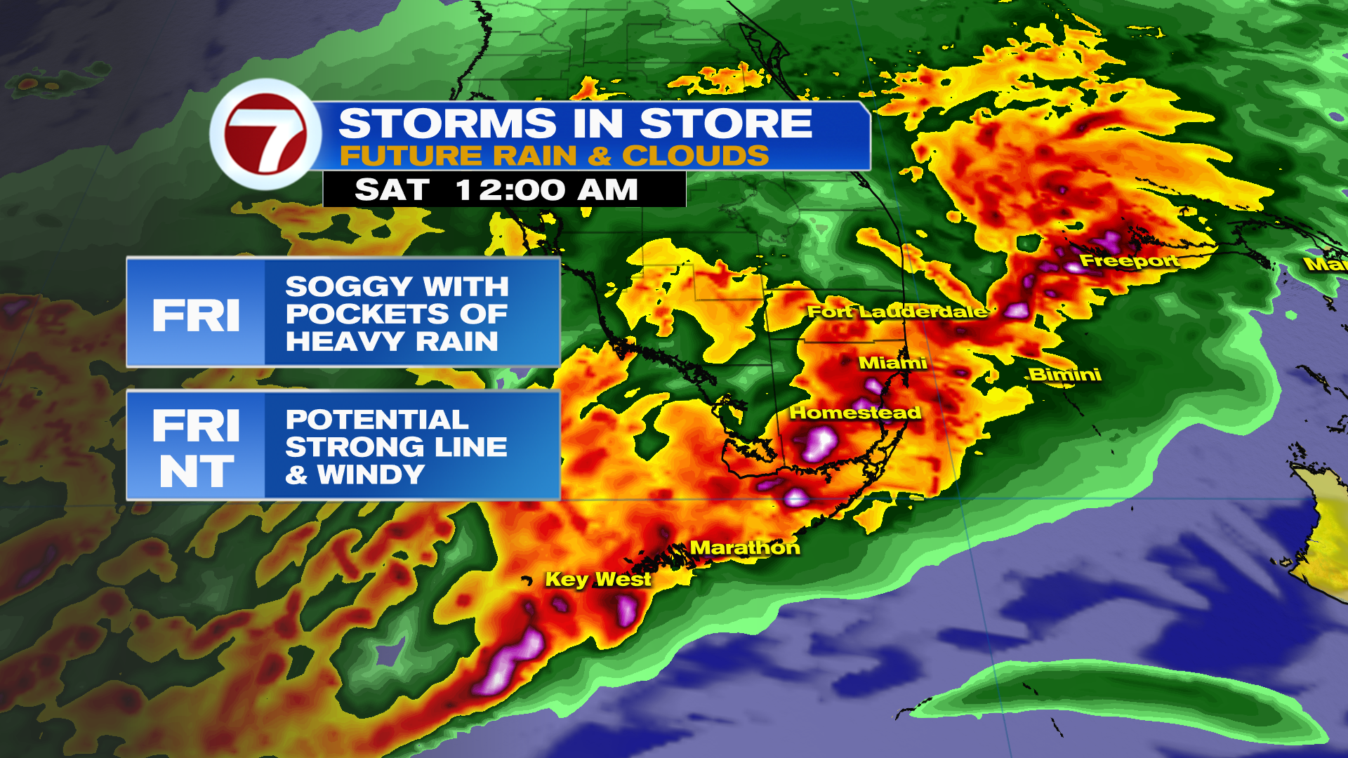 Stormy and Windy with Severe and Flood Risks Friday into Saturday ...