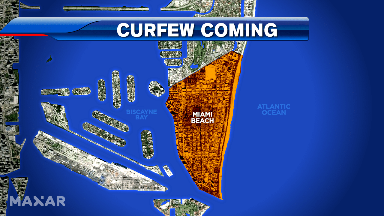 Miami Beach implements weekend curfew amid spring break crowds - WSVN ...