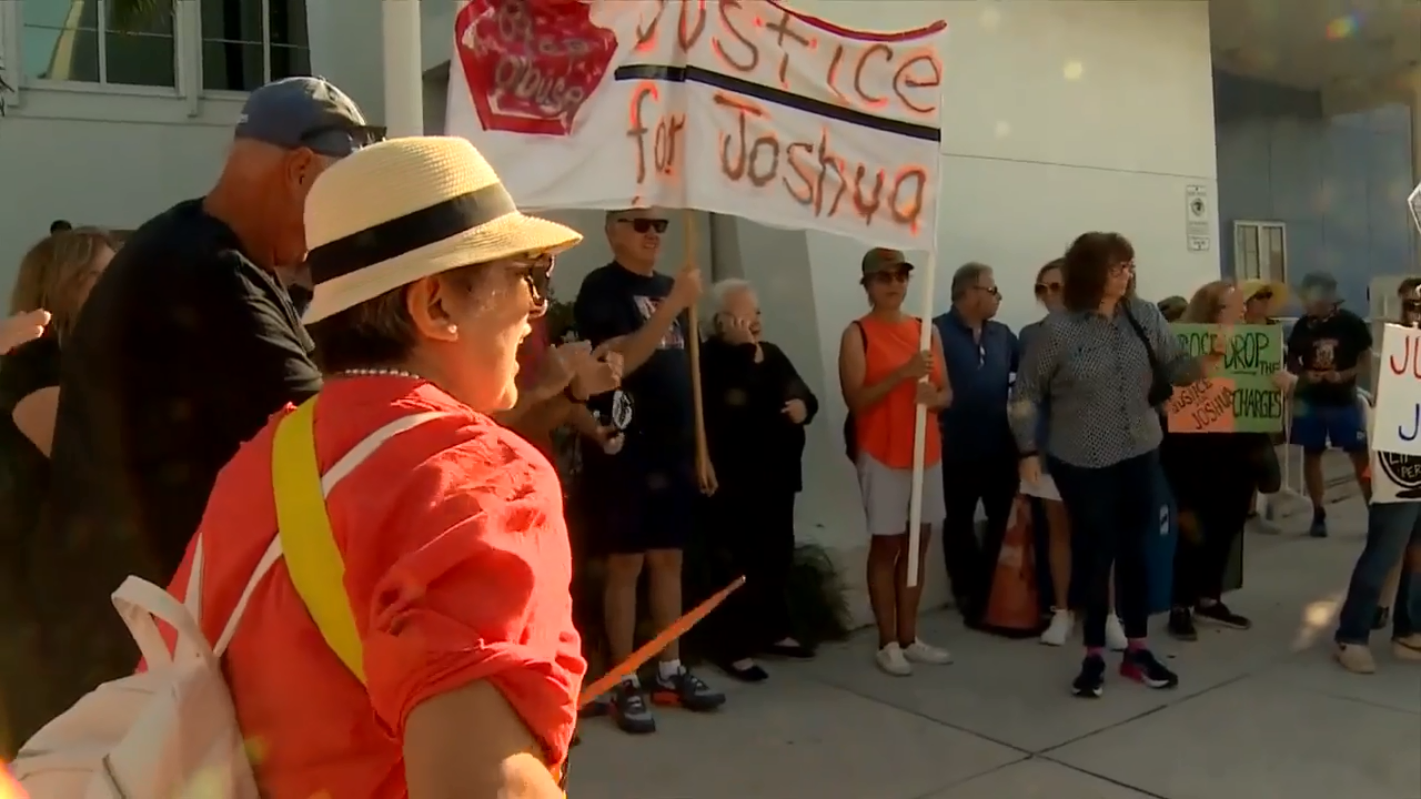‘Justice for Joshua’: Community activists gather in Surfside to protest ...