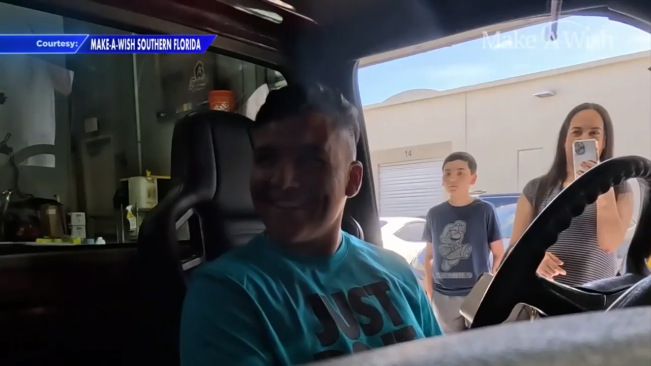 Make-A-Wish Southern Florida help make a teen’s dream come true by revamping pickup truck - WSVN ...