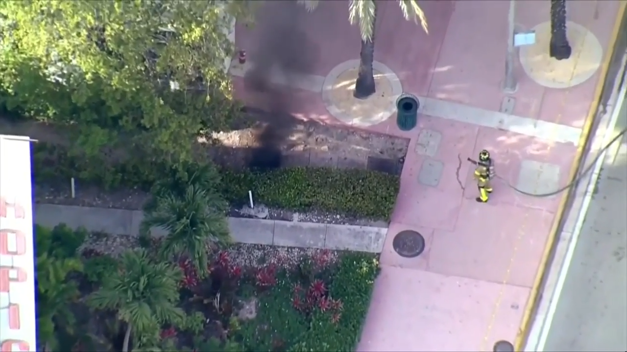 Fire sparks in electrical vault beneath Miami Beach building; no ...