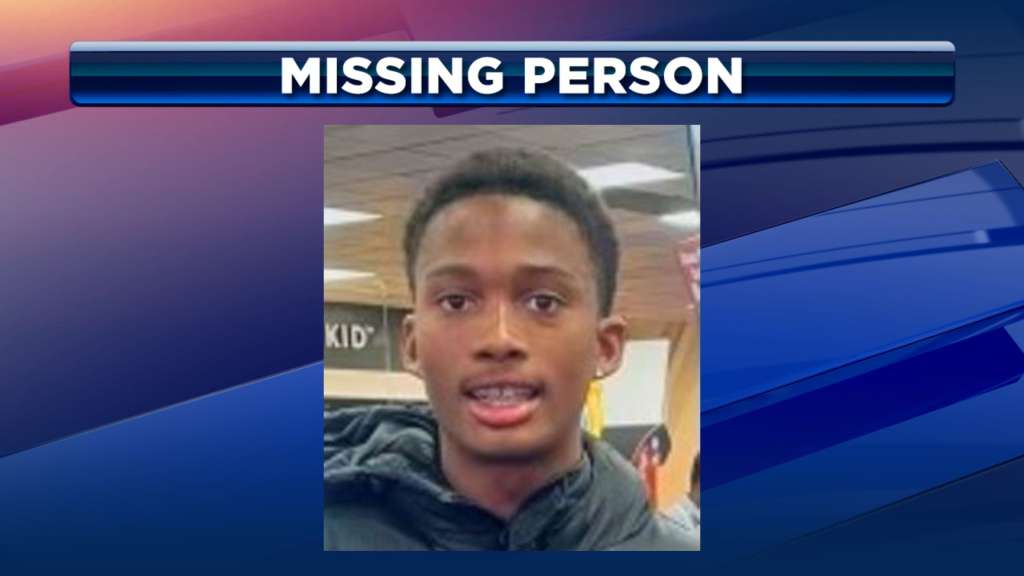 14 year old gone missing