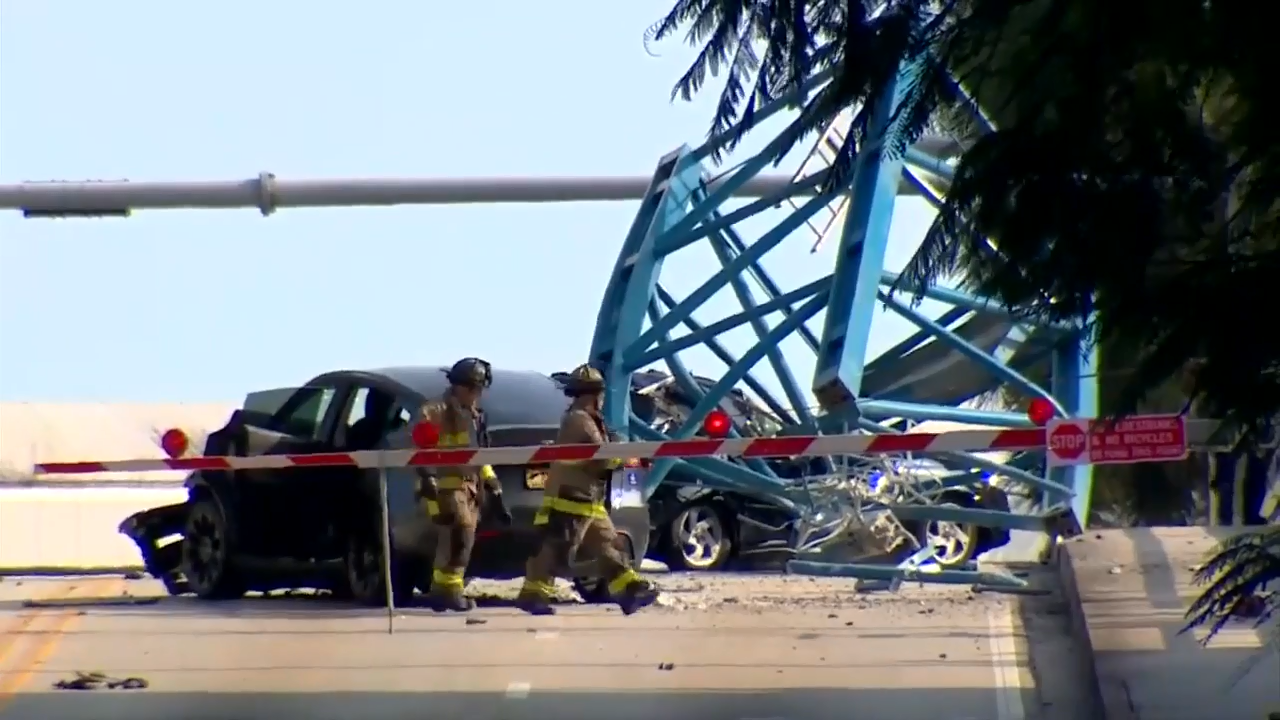 911 calls released after crane collapses onto bridge in Fort Lauderdale ...