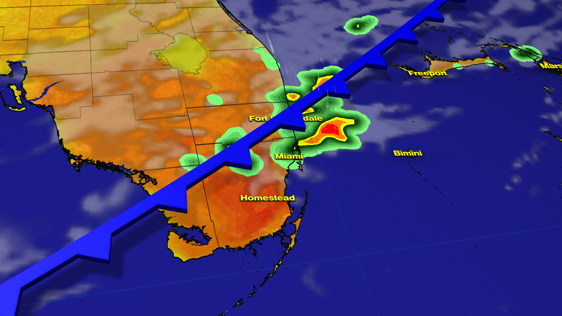 Steamy Sunday Sunshine, then Hot to Stormy Monday - WSVN 7News | Miami ...