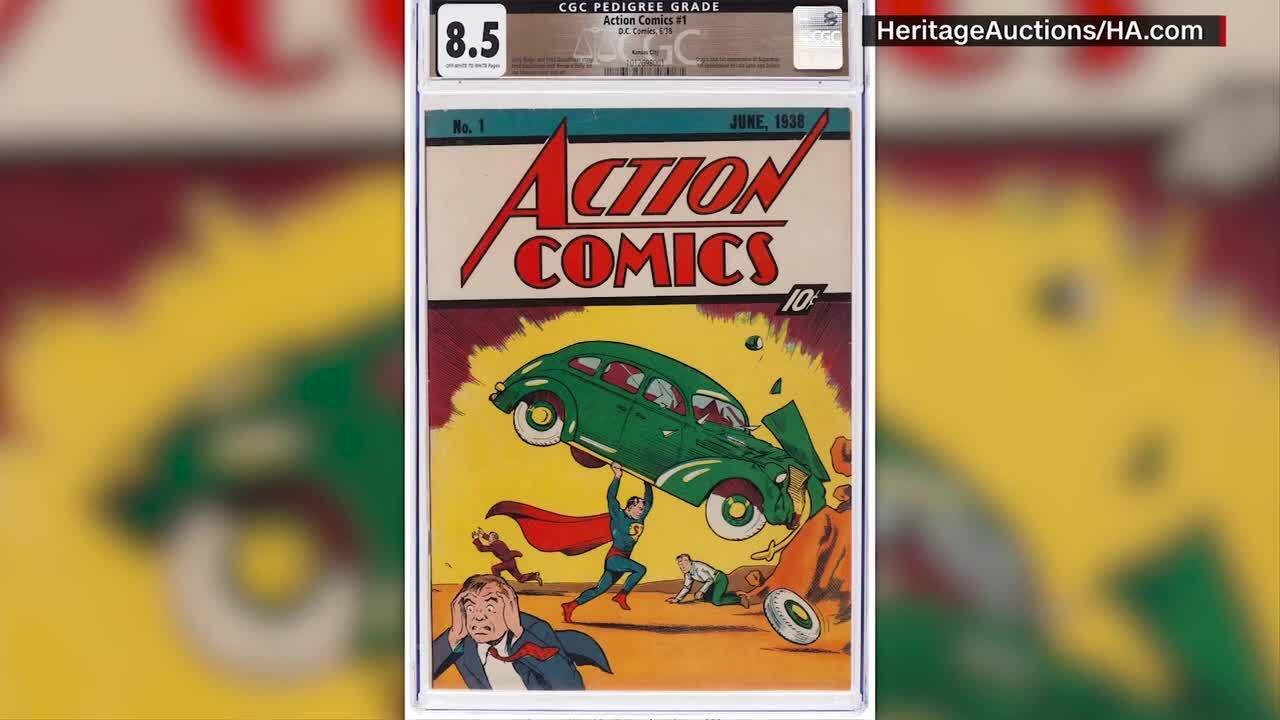 Comic featuring Superman’s first ever appearance sells for record $6 million - WSVN 7News ...